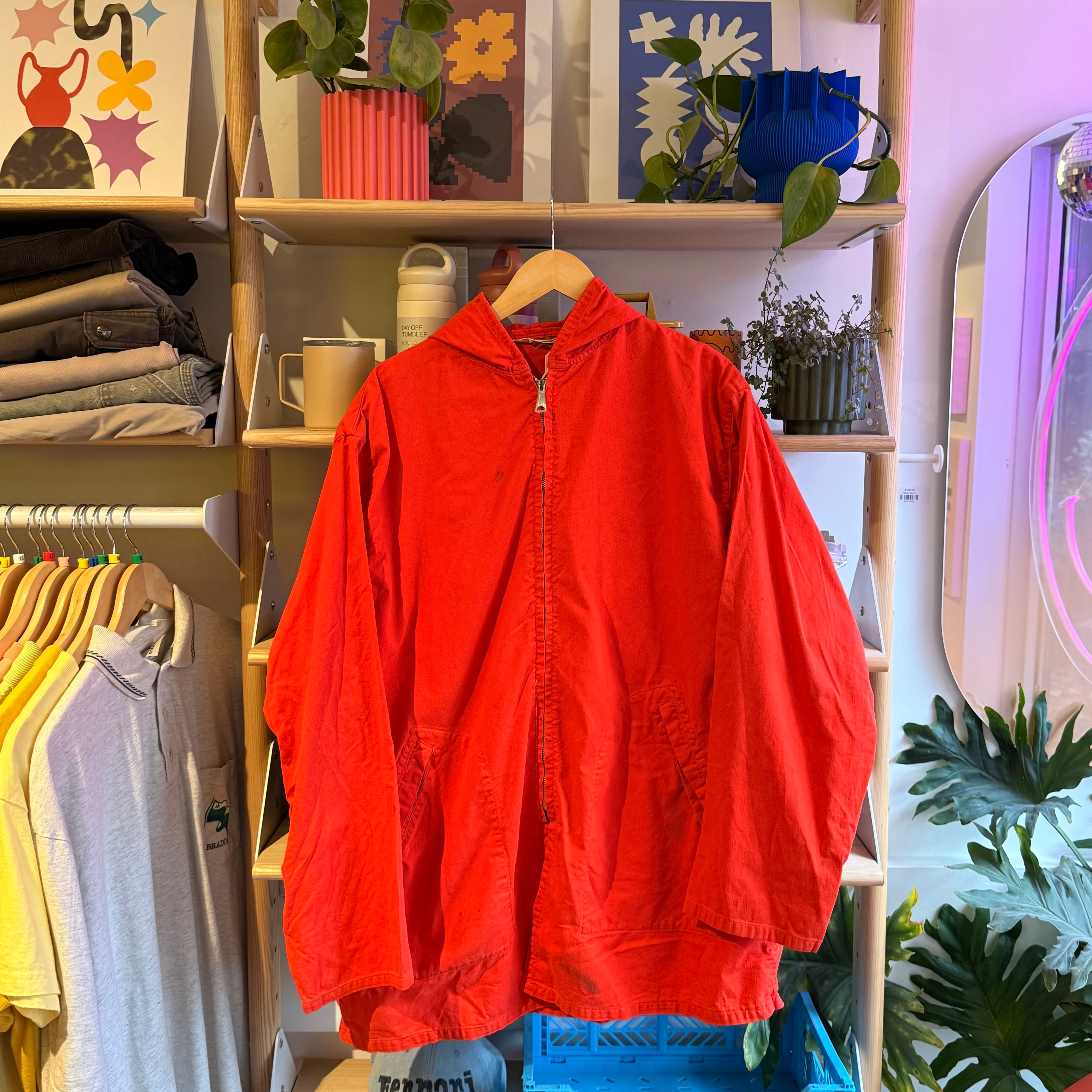 Red Orange Jacket | XL – Alt Haus Interior Design