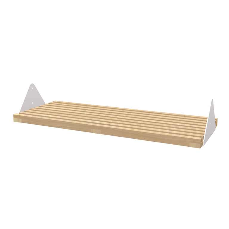 Branch Slatted Shelf with Brackets – Alt Haus Interior Design
