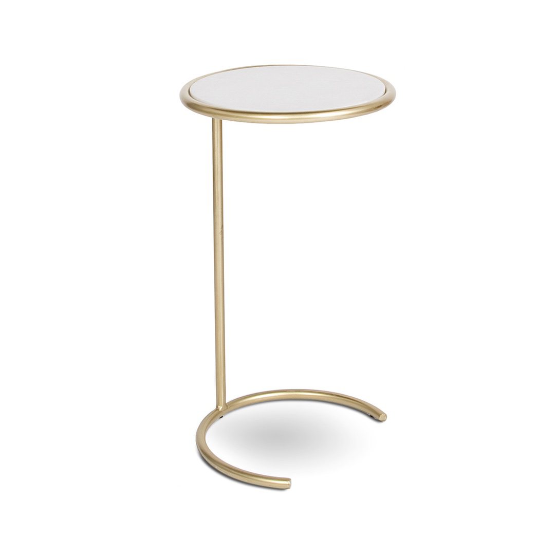 Noble Side Table- Gold – Alt Haus Interior Design